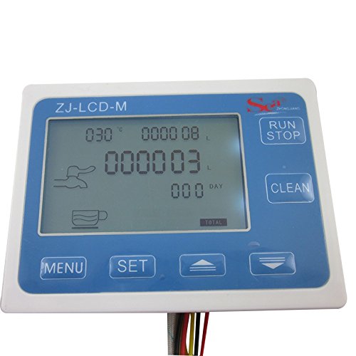 DIGITEN G2" 2inch Flow Water Sensor Meter+LCD Display Quantitative Con