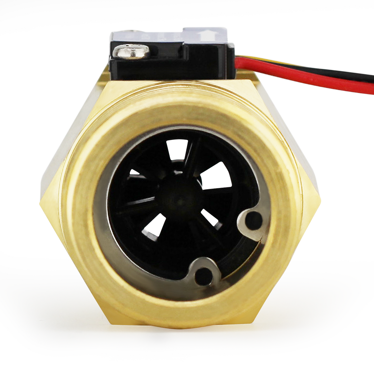 DIGITEN G1" Male Thread Water Flow Hall Sensor Switch Flowmeter Counte